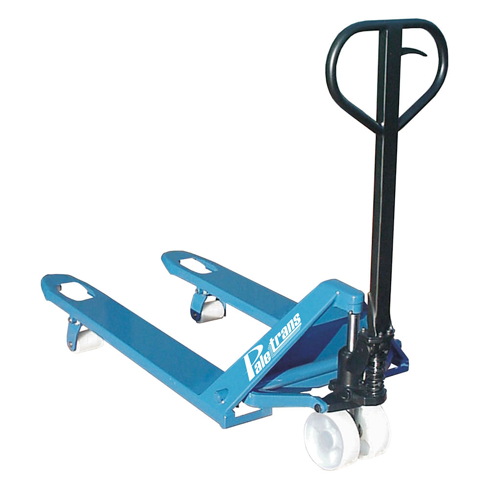 Carro Hidráulico 2 Ton Largo Com Roda Simples Hp Paletrans ...