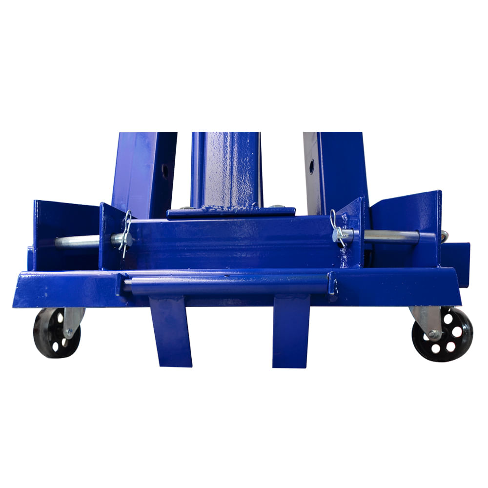 Guincho hidráulico 1T roda ferro base retratil G1000D ACM TOOLS - A ...